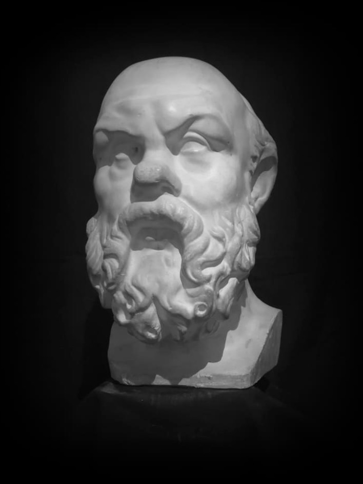 Сократ. Гипсовые головы. Фото референсы